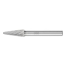 Pferd TOOLS Hartmetall Fr&auml;sstift Rundkegel KEL &Oslash; 08x20mm Schaft-&Oslash; 6 mm Z3P universal mittel kreuzverzahnt (21124996)
