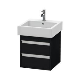 Duravit Waschtischunterschrank Ketho 45x44cm, Ei sw, 2 Schubk., wandh&auml;ngend (KT663501616)
