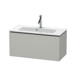 Duravit Waschtischunterschrank Compact L-Cube 82x39,1cm, betongr ma, 1 Ausz., wandh&auml;ngend (LC615700707)