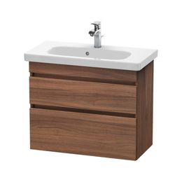 Duravit Waschtischunterschrank Com DuraStyle 73x36,8cm, Nussb Nat, 2 SchKa., wandh&auml;ngend (DS649907979)