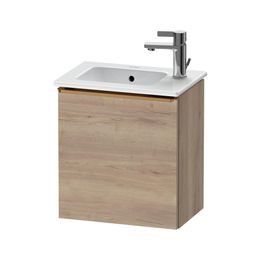 Duravit Waschtischunterschrank D-Neo 41x27,4x44cm, 1 T, An R, b geb/Ei marm. (DE4259R04550000)