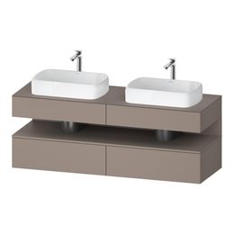 Duravit Waschtischunterschrank Qatego 160x55x60cm, ba m, Pl, Beck. beids. (QA4779043430000)