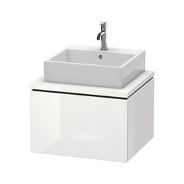 Duravit Waschtischunterschrank L-Cube 62x54,7cm, we. hgl, f Konsole, 1 Auszug (LC581008585)