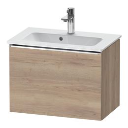 Duravit Waschtischunterschrank D-Neo Compact 61x37,2, chr/Eiche marm., 1 Ausz., wandh&auml;ngend (DE4268010550000)