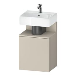 Duravit Waschtischunterschrank Qatego 44x35x64,5cm, 1 T., T. re, Tau supermatt (QA4076R83830000)