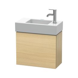 Duravit Waschtischunterschrank L-Cube 48x24x40cm, wandh&auml;ngend, T&uuml;r re, med. eiche (LC6246R7171)