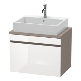 Duravit Waschtischunterschrank Com DuraStyle 70x47,8cm, we. hg/b ma, f Kons, 1 Auszug (DS530102243)