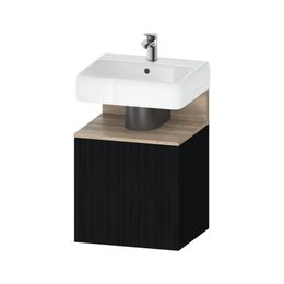 Duravit Waschtischunterschrank Qatego 49x42x64,5cm, 1 T, T. li, Ei Marmo/Ei sw (QA4077L55160000)