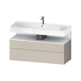Duravit Waschtischunterschrank Qatego 119x47x59cm, w m/ta m, 1 Kast, 1 Ausz. (QA4396018910000)