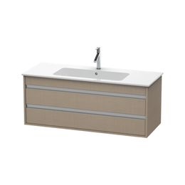 Duravit Waschtischunterschrank Ketho 120x47,5cm, lei, 2 Schubk., wandh&auml;ngend (KT643107575)