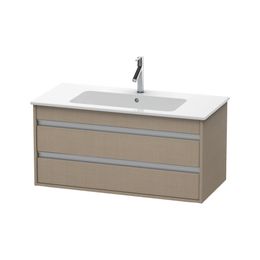 Duravit Waschtischunterschrank Ketho 100x47,5cm, lei, 2 Schubk., wandh&auml;ngend (KT643007575)