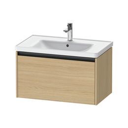 Duravit Waschtischunterschrank Ketho.2 78,4x45,5cm, Ei Nat, 1 Ausz., wandh&auml;ngend (K25083030300000)