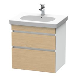 Duravit Waschtischunterschrank DuraStyle 60x45,3cm, E na/we ma, 2 SchKa., wandh&auml;ngend (DS648303018)