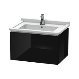Duravit Waschtischunterschrank L-Cube 67x46,9cm, sw hgl, 1 Auszug, wandh&auml;ngend (LC616404040)