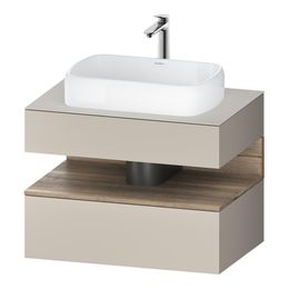 Duravit Waschtischunterschrank Qatego 80x55x60cm, E Ma/t m, Pl, 1 Schubkast. (QA4730055910000)