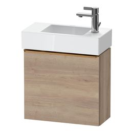 Duravit Waschtischunterschrank D-Neo 48,4x22,2x44cm, 1 T&uuml;r, An L, b geb/Ei ma (DE4219L04550000)