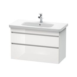 Duravit Waschtischunterschrank DuraStyle 93x44,8cm, w hgl/we ma, 2 SchKa., wandh&auml;ngend (DS648202218)