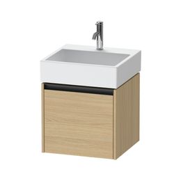 Duravit Waschtischunterschrank Ketho.2 48,4x46cm, Ei Nat, 1 Auszug, wandh&auml;ngend (K25074030300000)