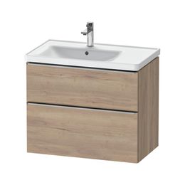 Duravit Waschtischunterschrank D-Neo 78,4x45,2cm, 1 Kast, B L, ES geb/Ei ma (DE4357070550000)