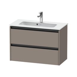 Duravit Waschtischunterschrank Ketho.2 Compact 81x39cm, bas. ma, 2 Schub., wandh&auml;ngend (K25256043430000)