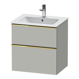 Duravit Waschtischunterschrank D-Neo 61x46,2cm, g pol/gr m, 1 Kast, 1 Ausz. (DE4361034070000)