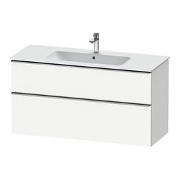 Duravit Waschtischunterschrank D-Neo 121x46,2cm, ES geb/w m, 1 Kast, 1 Ausz. (DE4364070180000)
