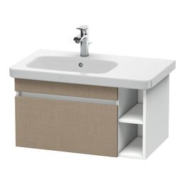 Duravit Waschtischunterschrank DuraStyle 73x44,8cm, Beck. li, lei/we ma, 1 Auszug (DS639407518)