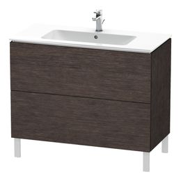 Duravit Waschtischunterschrank L-Cube 102x48,1cm, Ei dkl. geb., 2 Ausz., steh. (LC662707272)