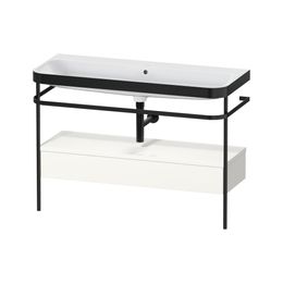 Duravit M&ouml;belwaschtisch-Kombi Happy D.2 Plus 117,5x49cm, m Konso, 1 Lad, o HL, we hgl (HP4744N22220000)