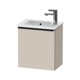 Duravit Waschtischunterschrank D-Neo 41x27,4x44cm, 1 T, An L, sw/Taup ma (DE4259LBD910000)