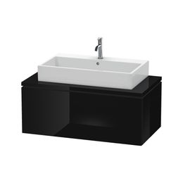 Duravit Waschtischunterschrank L-Cube 102x54,7cm, sw hgl, f Konsole, 1 Auszug (LC581404040)