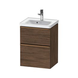 Duravit Waschtischunterschrank D-Neo 48,4x37,2x62,5cm, 1 Kast, b geb/Nu dkl. (DE4350004210000)