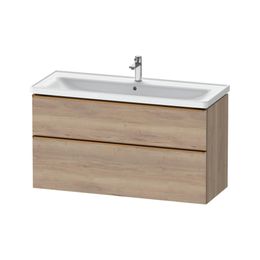 Duravit Waschtischunterschrank D-Neo 118,4x45,2x62,5cm, 2 A, wd, b geb/Ei ma (DE4391004550000)