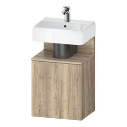 Duravit Waschtischunterschrank Qatego 44x35x64,5cm, 1 T., T. li, Ei Marmoriert (QA4076L55550000)