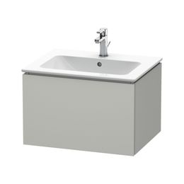 Duravit Waschtischunterschrank L-Cube 62x48,1cm, betongr ma, 1 Ausz., wandh&auml;ngend (LC614000707)