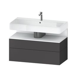 Duravit Waschtischunterschrank Qatego 99x47x59cm, w m/Gr m, 1 Kast, m Nischenb (QA4395018490010)