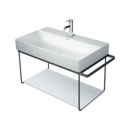 Duravit Metallkonsole DuraSquare 86,5x45cm, wandh&auml;ngend, schwarz matt (0031124600)