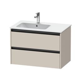 Duravit Waschtischunterschrank Ketho.2 81x48x54,9cm, f WT m Beck. li, Tau matt (K25267091910000)