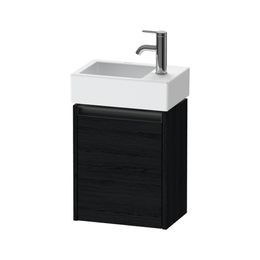 Duravit Waschtischunterschrank Ketho.2 36,4x23,8cm, An li, Ei sw, 1 T&uuml;r, wandh&auml;ngend (K25071L16160000)