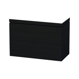 Duravit Waschtischunterschrank c-bonded L-Cube 100x48cm, o HL, E s, 2 Ausz., bodensteh. (LC6938N1616)