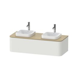 Duravit Waschtischunterschrank o. ES Happy D.2 Plus 35,4x130cm, 1 A, BP b, Nord we. s-matt (HP4943B39390010)