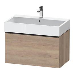 Duravit Waschtischunterschrank D-Neo 78,4x44,2cm, sw/Ei marm., 1 Ausz., wandh&auml;ngend (DE42730BD550000)