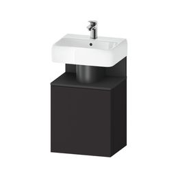 Duravit Waschtischunterschrank Qatego 44x35x64,5cm, 1 T, T l, gra m/Grap matt (QA4076L49800000)