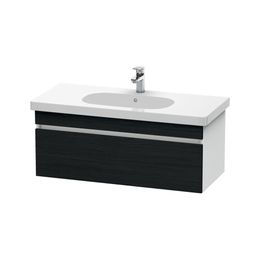Duravit Waschtischunterschrank DuraStyle 100x45,3cm, Ei sw/we ma, 1 Ausz., wandh&auml;ngend (DS638501618)