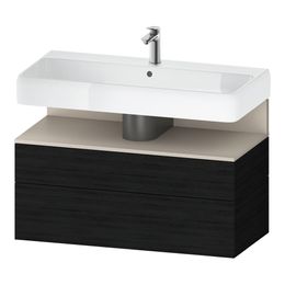 Duravit Waschtischunterschrank Qatego 99x47x59cm, T m/E s, 1 Kast, 1 Ausz. (QA4395091160000)