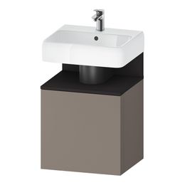 Duravit Waschtischunterschrank Qatego 49x42x64,5cm, 1 T, T r, gra m/ba ma (QA4077R80430000)