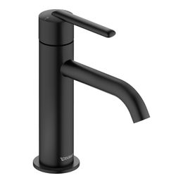 Duravit Waschtisch-Einhebelmischer S Fresh u. -Flow Balcoon Ausl. 123mm, o. Zugst.Abl.Gar., sw matt (BA1013002046)