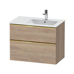 Duravit Waschtischunterschrank D-Neo 81x46,2cm, 1 Kast, B R, g pol/Ei marm. (DE4367034550000)