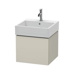 Duravit Waschtischunterschrank L-Cube 48,4x45,9cm, Tau ma, 1 Ausz., wandh&auml;ngend (LC617409191)