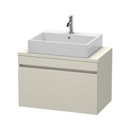 Duravit Waschtischunterschrank Com DuraStyle 80x47,8cm, taupe, f&uuml;r Konsole, 1 Auszug (DS530209191)